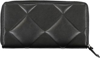 Calvin Klein Quilted Leather Wallet - Black