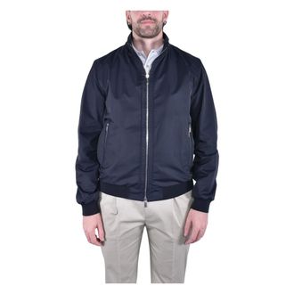 Moorer Homme, Vestes, Bleu, Taille: XL Bomber Jacket