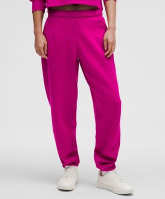 lululemon Scuba Jogger im Oversized Fit mit mittelhohem Bund Regular f&uuml;r Frauen - Neon - Gr&ouml;&szlig;e 2XS