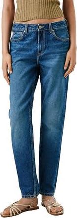 Pepe Jeans London Tapered Jeans Hw Violet, Bleu (denim-4A3), 29W / 32L Femme