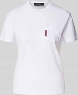 Dsquared2 T-Shirt mit Brusttasche