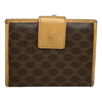Celine Portefeuille en cuir Pre-owned - Femme - Pre-owned - Brun - Taille: ONE Size