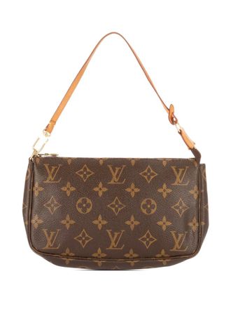 Louis Vuitton sac &agrave; main Pochette Accessoires - Marron