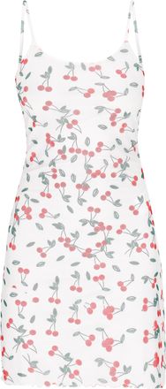 Mymo Kleid Frauen wei&szlig; mehrfarbig