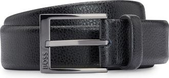 BOSS Herren Elloy_sz35 Gürtel, Black1, 80 EU