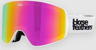 Horsefeathers Lynx White white mirror pink