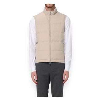 Eleventy Stilvolles Gilet f&uuml;r einen Modernen Look - - Jackets - Herren - Beige - L