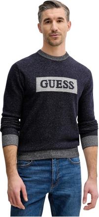 Guess Herren, Strickwaren, Blau, MGr&ouml;&szlig;e