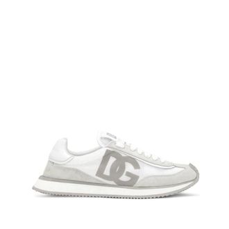 Dolce & Gabbana Femme, Chaussures, Blanc, Taille: 40 EU Baskets Basses en Blanc