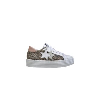 2Star Sneaker Turnschuhe f&uuml;r Damen - - Shoes - Damen - Braun - 35 EU