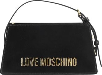 Love Moschino Femme, Sacs, Noir, Taille: ONE Size Sac bandoulière avec logo lettré