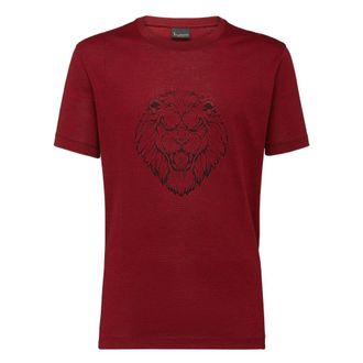Billionaire Boys Club Homme, Tops, Rouge, Taille: XS T-shirt Col Rond SS Lion