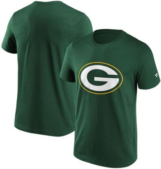 Fanatics Green Bay Packers Logo M&auml;nner T-Shirt dunkelgr&uuml;n XXL 100% Baumwolle NFL, Sport
