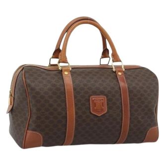 Celine Sac Boston Pre-owned - Femme - Pre-owned - Brun - Taille: ONE Size