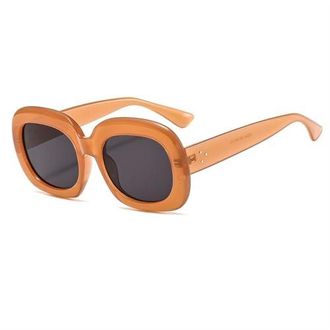 Generic Lunettes De Soleil D&eacute;coratives Dext&eacute;rieur For Femmes Vacances For Hommes(Brown)