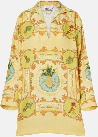 Alemais Alémais Tunika La Musica aus Leinen