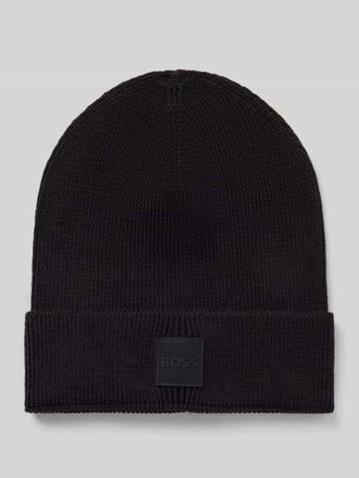 HUGO BOSS M&uuml;tze mit Logo-Patch Modell Foxxy_Hat
