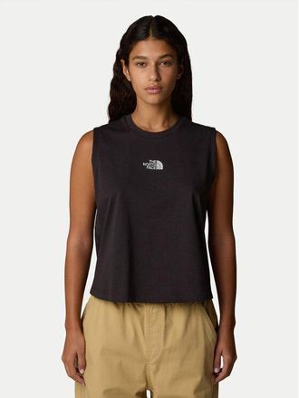 The North Face Top Never Stop NF0A8C3E Schwarz Relaxed Fit