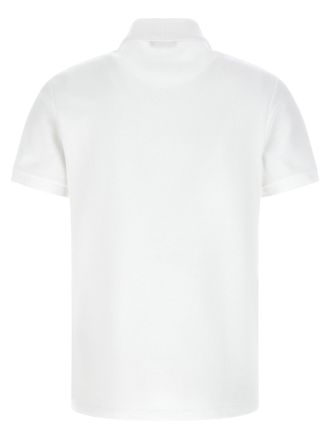 Balmain Mens Bicolor Cotton Polo Shirt