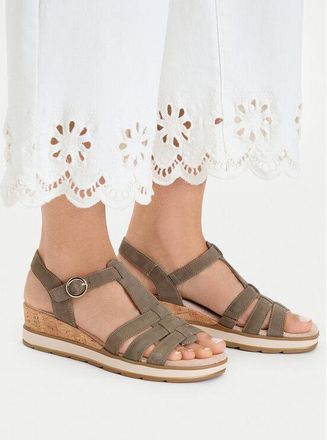 Caprice Sandalen 9-28709-44 Gr&uuml;n