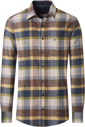Casamoda Flanellhemd kariert Casual Fit