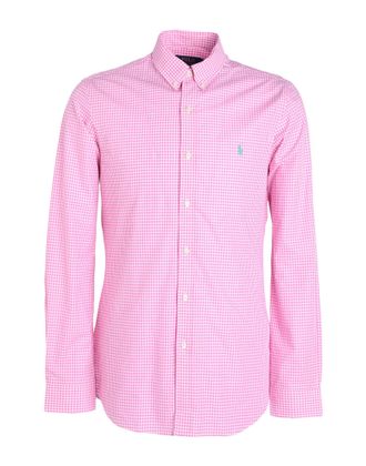 Ralph Lauren SLIM FIT GINGHAM STRETCH POPLIN SHIRT