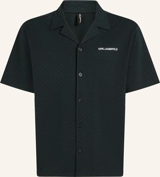 Karl Lagerfeld Hemd blau