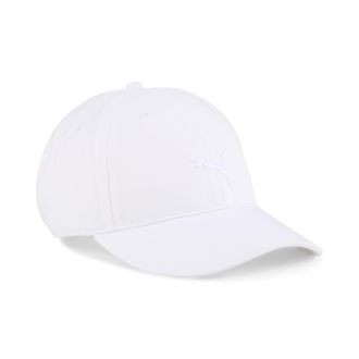 Puma Erwachsene Premium Essentials Classic Baseball-Cap OneSize, White