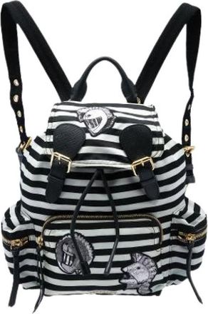 Burberry Pre-owned Pallas Helmet Embroidered Backpack - - Pre-owned - Damen - Schwarzk - ONE SIZE