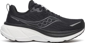 Saucony Herren Hurricane 25 Sneaker, Black/White, 42.5 EU