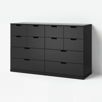 IKEA NORDLI Kommode mit 12 Schubladen