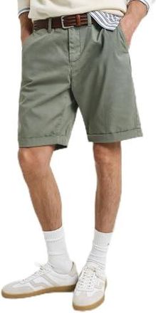 GANT Reg Sunfaded Chino Shorts, Kalamata Green, 31W Hommes