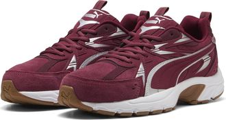 Puma Erwachsene Milenio Tech Sneakers 38.5, Team Regal Red Silver Ruby Shimmer Metallic