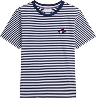 Tommy Hilfiger T-shirt ray&eacute; &agrave; manches courtes en coton