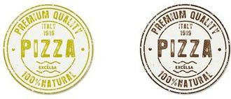 Excelsa Premium Quality Set mit 6 Pizzatellern, Durchmesser 31 cm, Porzellan, mehrfarbig