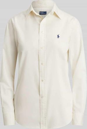Polo Ralph Lauren Classic Fit Hemdbluse mit durchgehender Knopfleiste