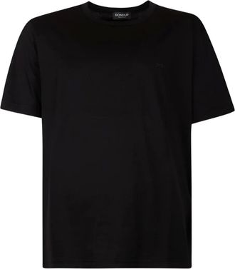 Dondup t-shirt à logo brodé - Noir