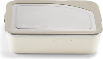 Klean Kanteen Rise Meal Box Brotdose aus Edelstahl in der Farbe Tofu, auslaufsicher, 1010624