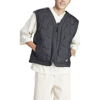 adidas Mens Nuganic Light Insulation Weste Black 2XL