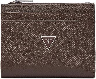 Guess Geldb&ouml;rse SMMISB LEA03 Dunkelbraun
