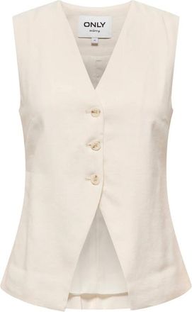 Only Only, Femme, Vestes, Beige, Taille: 40 FR Tila Life S/L Waistcoat