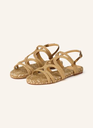 Castaner Sandalen Pitra Mit Glitzergarn gold