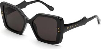 Marni Femme, Accessoires, Noir, Taille: 56 MM Nimrela Lunettes de soleil