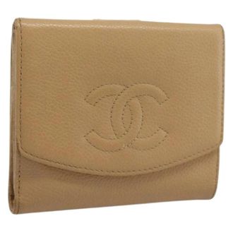 Chanel Pre-owned Bifold Wallet - - Pre-owned - Damen - Beige - ONE SIZE