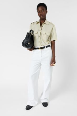 Gerard Darel Chemisette militaire - CELIANE - Vert amande