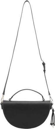 Seidenfelt Manufaktur sac &agrave; &eacute;paule bandouli&egrave;re Sandve Saddle Bag Black noir