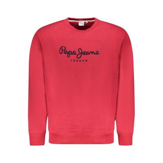 Pepe Jeans London Rosso Baumwolle Herren Sweatshirt