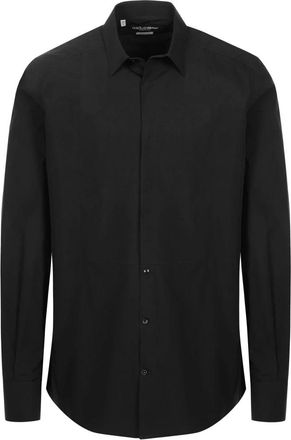 Dolce & Gabbana Langarmhemd - - Shirts - Herren - Schwarzk - L