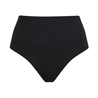 Vilebrequin High-waisted Bikini Bottom Solid - - Swimwear - Damen - Schwarzk - XS