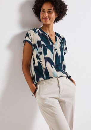 Street One Blusentop mit grafischem Muster